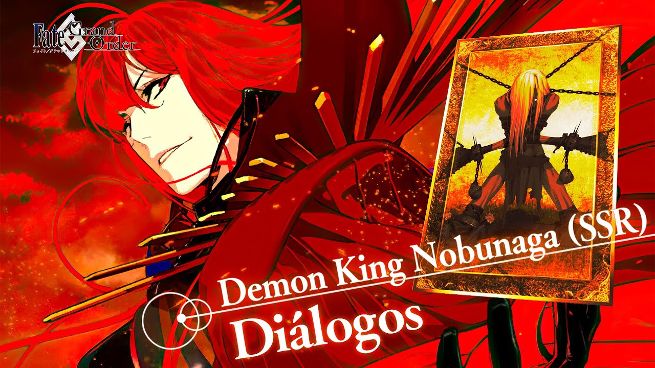 【FGO】Demon King Nobunaga (Avenger) | Diálogos「Sub Español」 - YouTube