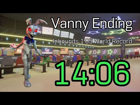 FNAF SB Vanny Ending 1.05 Inbounds Speedrun in 14:06 [World Record ...
