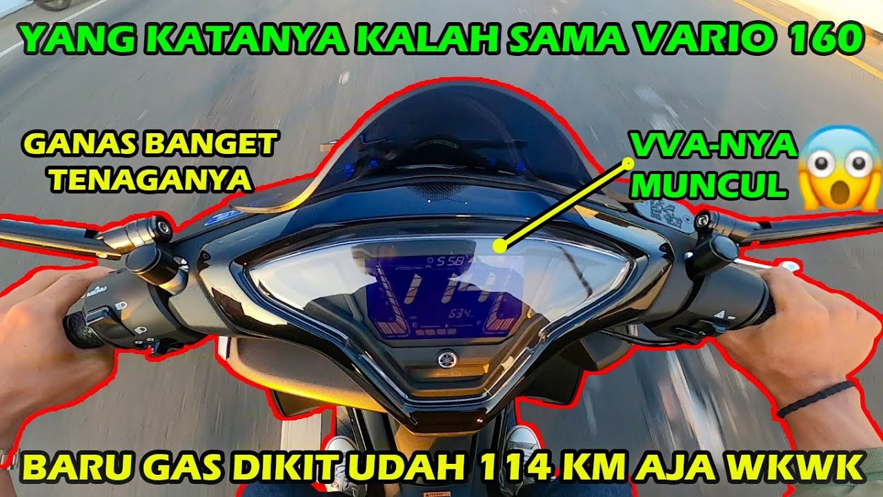 Tes Top Speed All New Aerox 155 C 2022! GasPoll Sampe Limit Di Jalan ...