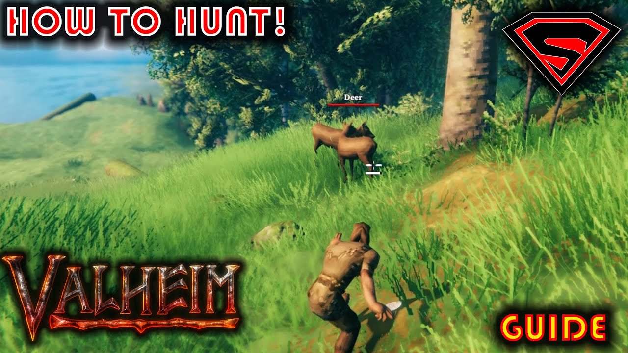 VALHEIM HOW TO HUNT BOARS AND DEER - YouTube