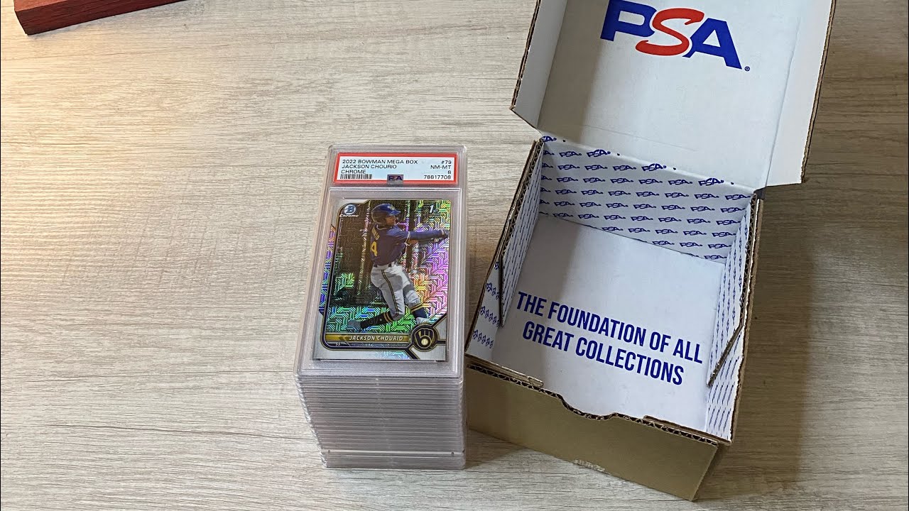 PSA REVEAL: MY VERY FIRST PSA SUBMISSION. 20 CARDS. - YouTube