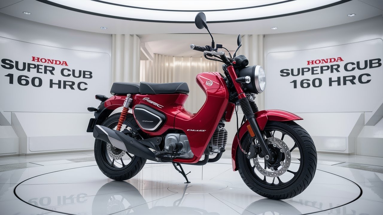 2026 Honda Super Cub 160 HRC Finally Revealed – This Changes Everything ...