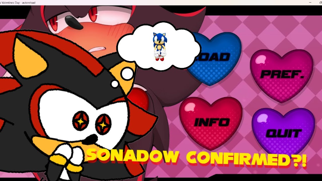 Shadow play's Shadow Dating Simulator (Shadow's Valentines Day) - YouTube