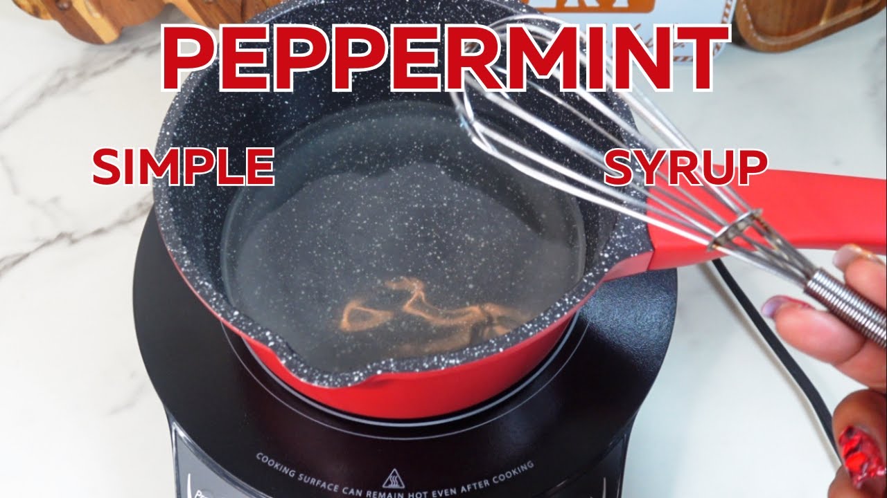 Peppermint PERFECTION Simple Syrup Recipe You Need to Try - YouTube