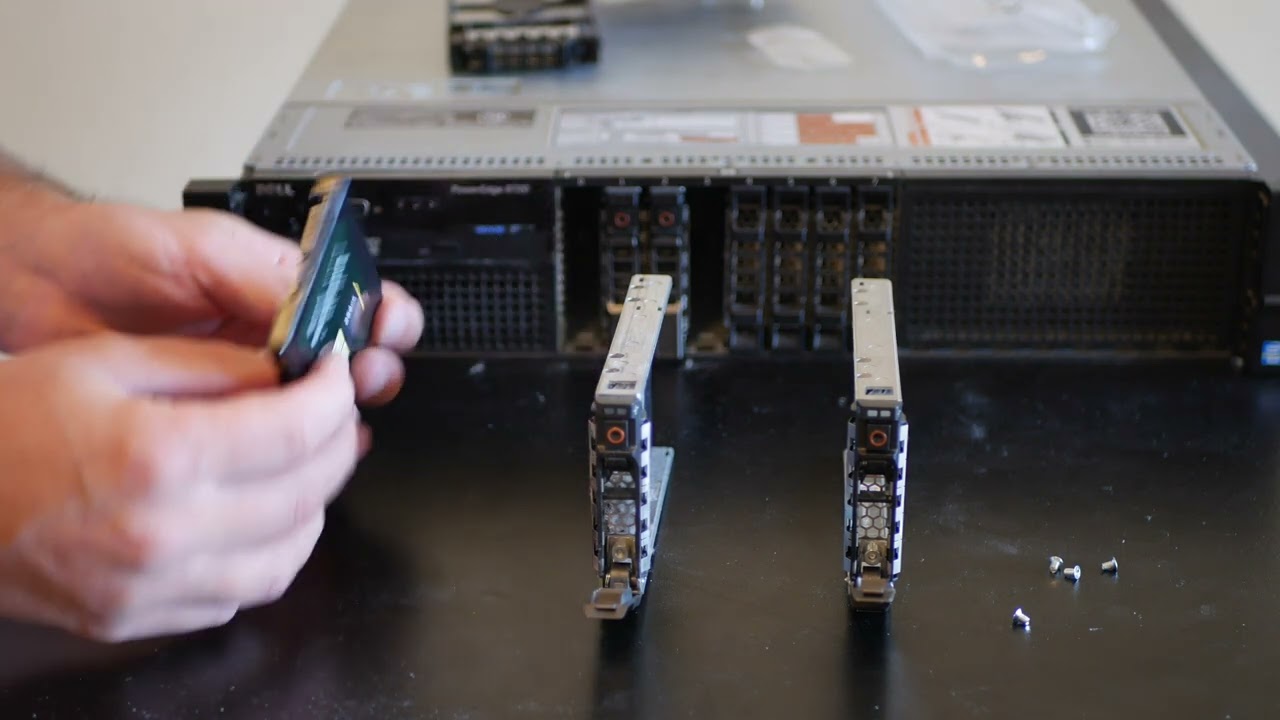 Installing Inland 256GB SSD into Dell R720 Proxmox Server - YouTube