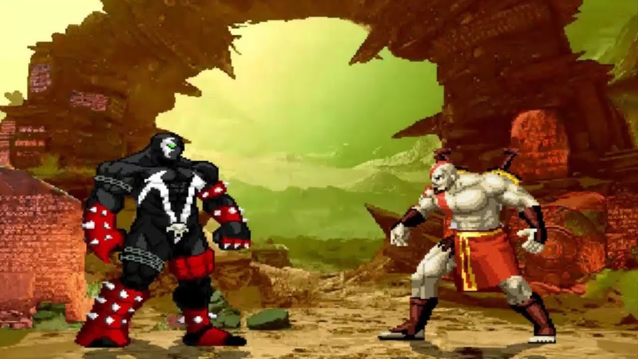 KRATOS vs SPAWN - King of Hell Battle🔥 God of War Mugen Rage Gameplay ...