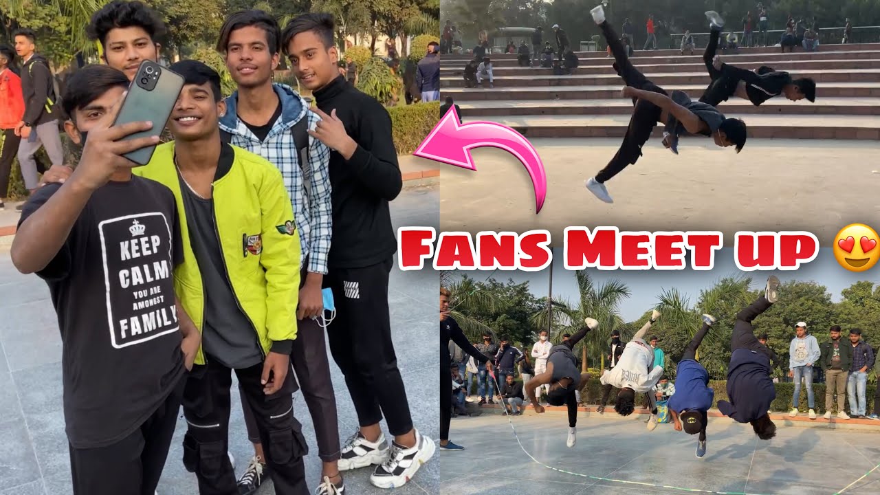 Fans Meet-up 😍 And Practice 🔥 - YouTube