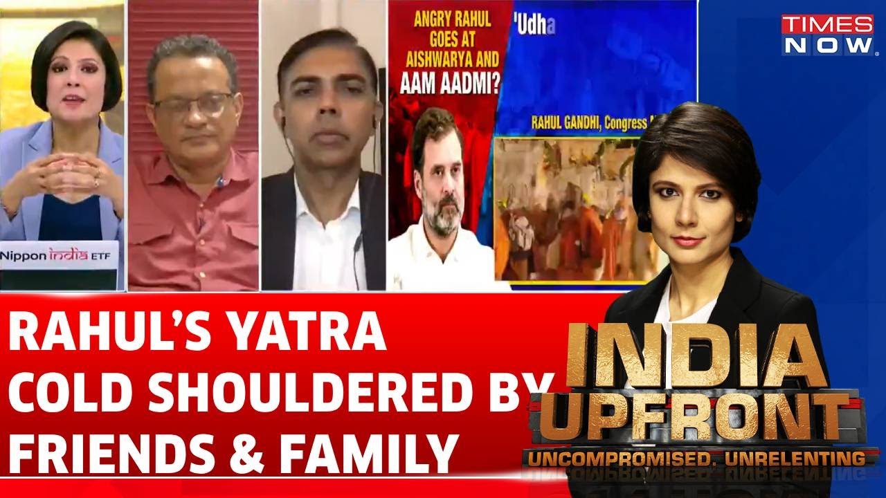 Panelist Laud Rahul Gandhi For Slamming Modi Policies, Unemployment ...