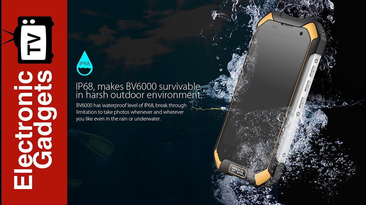 Blackview BV6000 Rugged Android Smartphone - 4G, IP68 Waterproof rugged ...