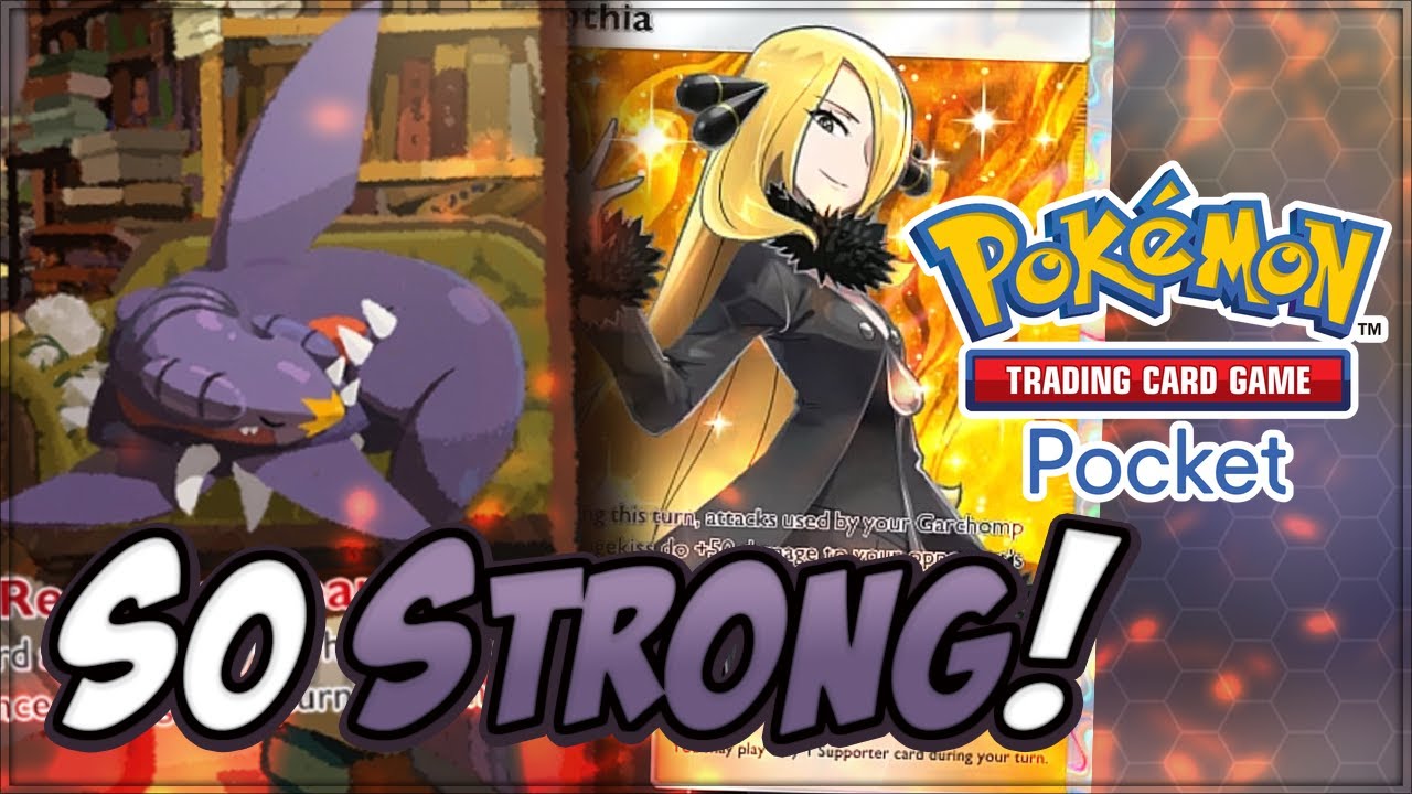 GARCHOMP and CYNTHIA One Shot All! | Pokemon TCG Pocket - YouTube