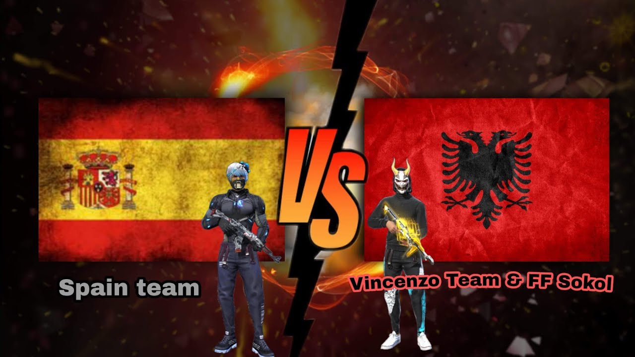 [ Team Vincenzo & FF Sokol] Albania 🇦🇱 vs Spain 🇪🇸 Clash Squad Full ...