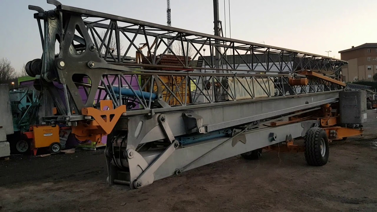 Gru automontante idraulica SAN MARCO SMH 244 TRIVERTER 444 Automatic ...