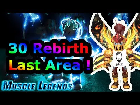 Last pets and auras of Muscle Legend (30 rebirth) - Roblox - YouTube