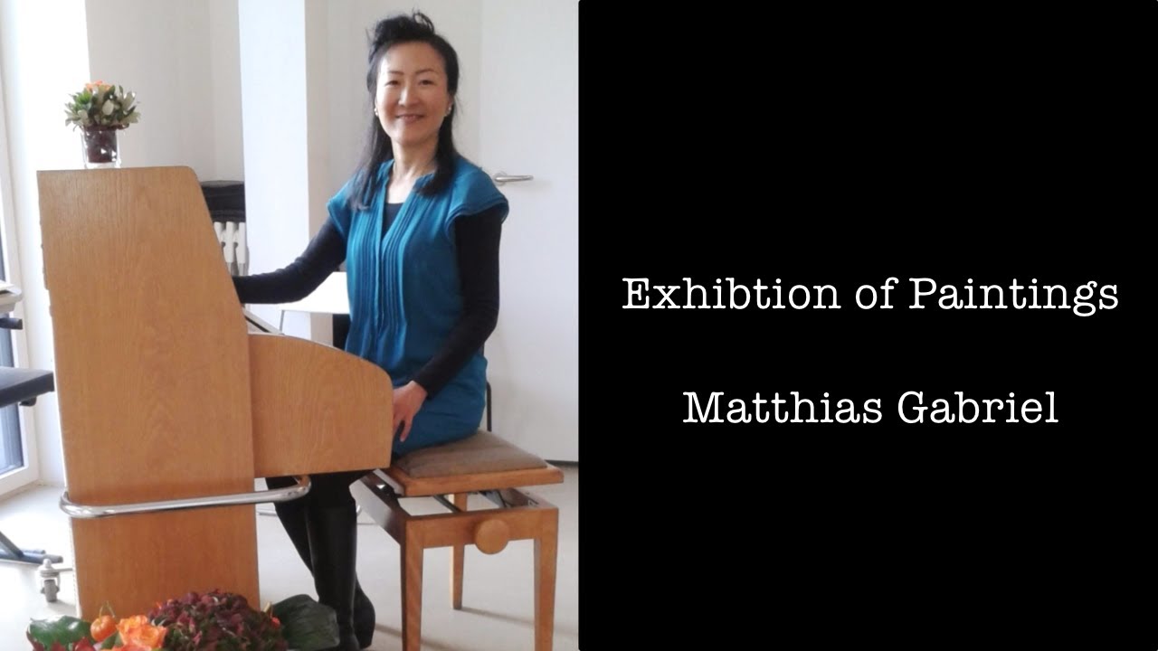 Exhibition of paintings "NetzWerke" Matthias Gabriel - YouTube