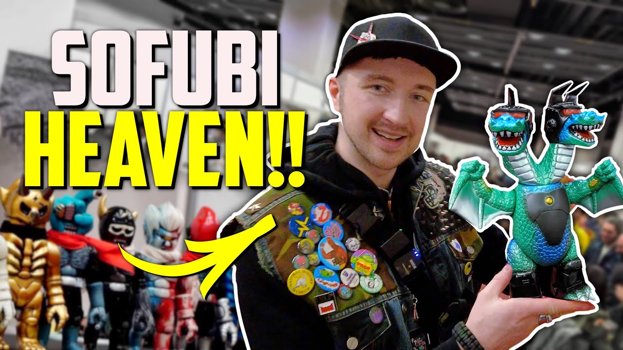 Toy Con UK 2024 Toy Hunting Japanese Kaiju, Sofubi & More!! - YouTube