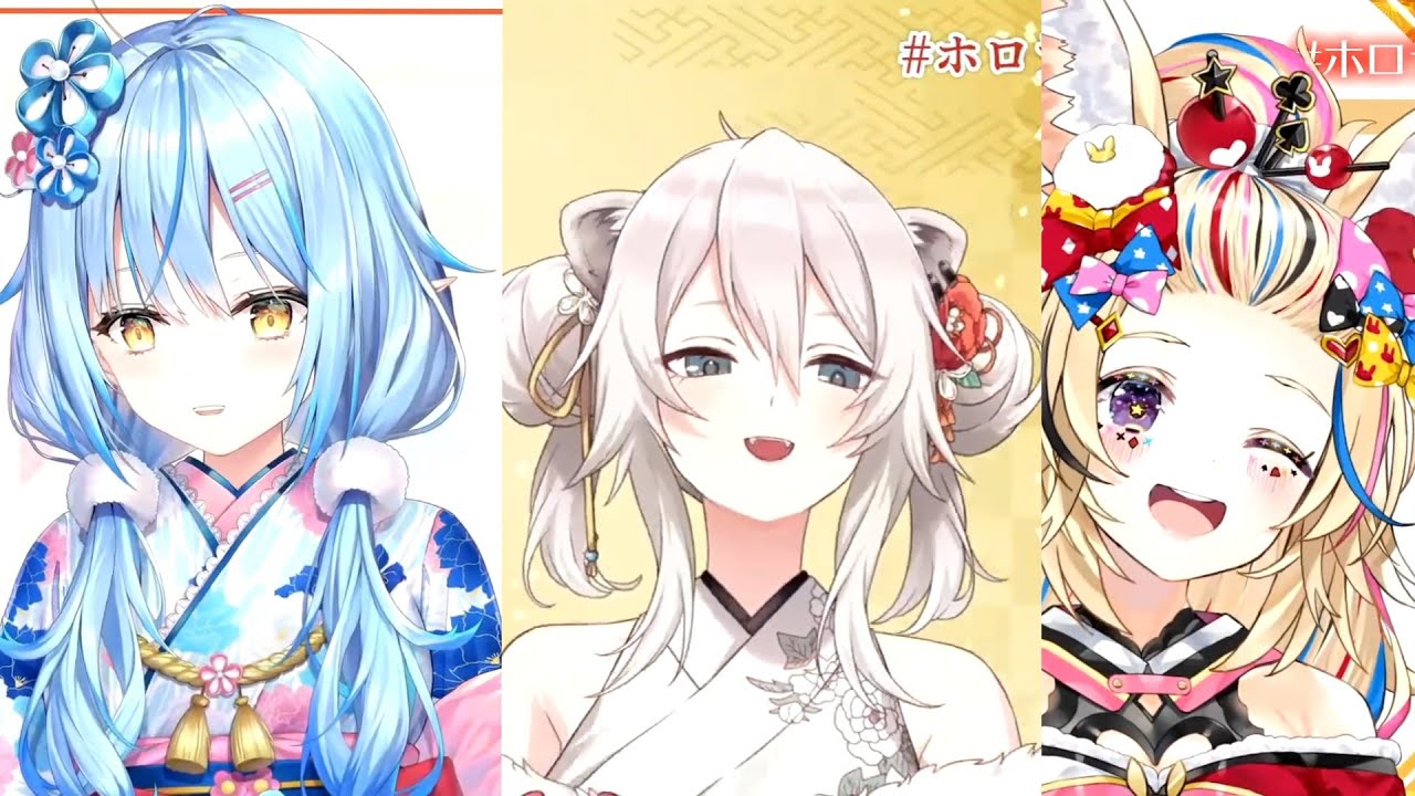 【Hololive】Trang phục năm mới của gen 5 【VietSub】 - YouTube