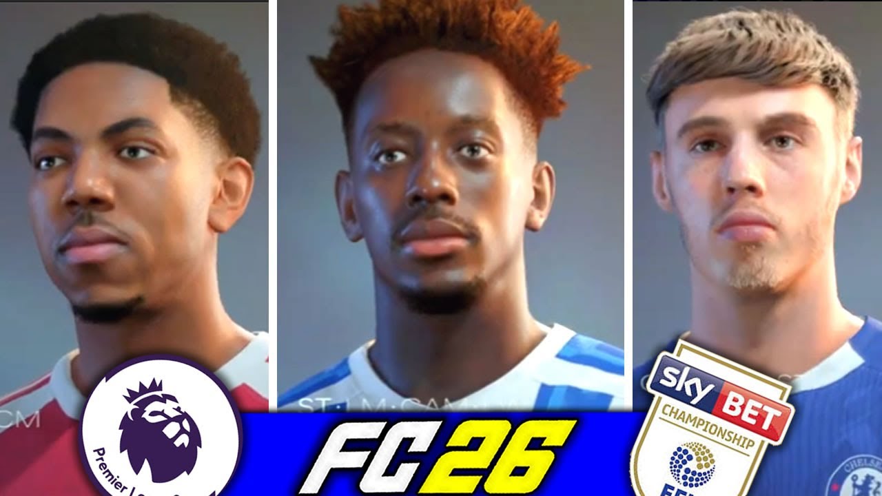 FC 26 ⚽ Premier League New Player FACES & Ratings - YouTube