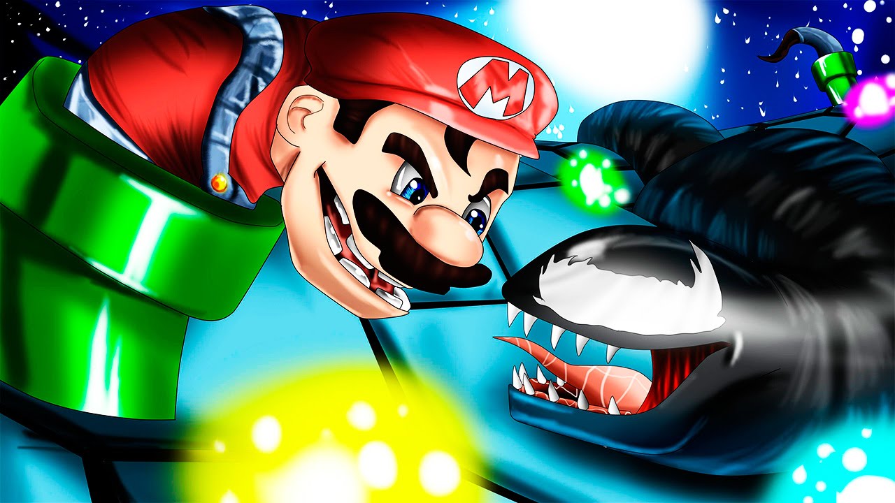 Slither.io MINHOCÃO VENOM vs Super Mario - YouTube