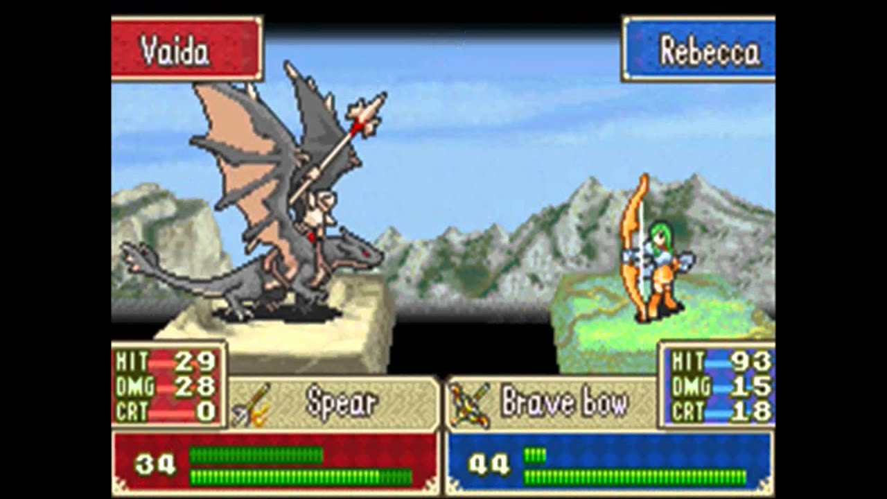 Fire Emblem 7: Killing Vaida on chapter 24/26 legit - YouTube