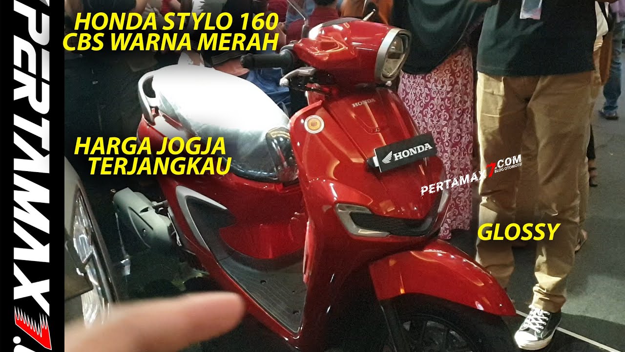 Review Fisik Honda Stylo 160 CBS Merah Glossy 🛵 Harga Jogja Istimewa # ...