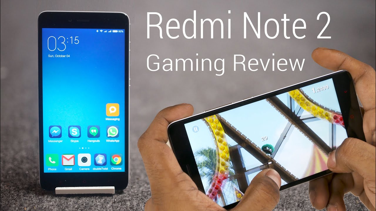 Redmi Note 2 Gaming Review /w Benchmarks & Temp Check! - YouTube