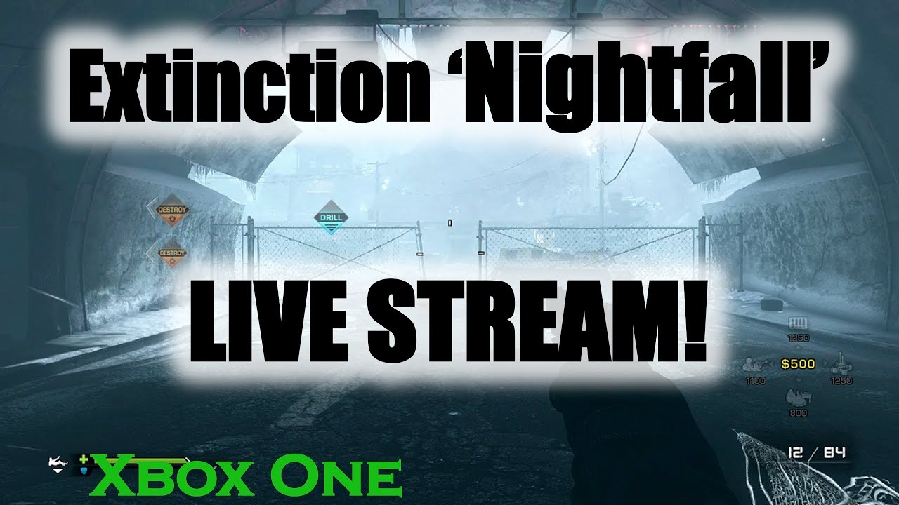 CoD Ghosts Extinction 'Nightfall' LIVE STREAM!! (Xbox One) - YouTube