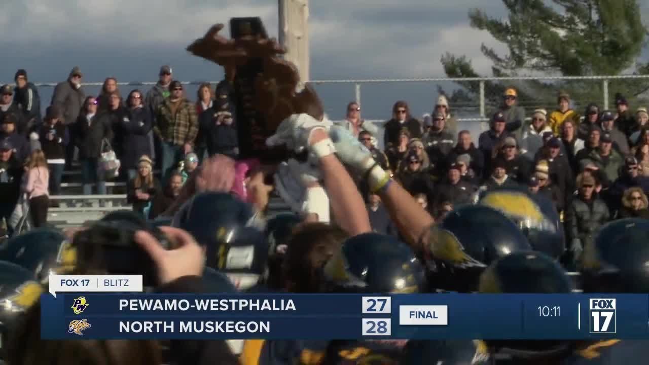 North Muskegon 28, Pewamo-Westphalia 27 - YouTube