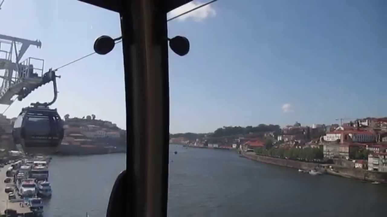 Porto Portugal - Teleférico - YouTube