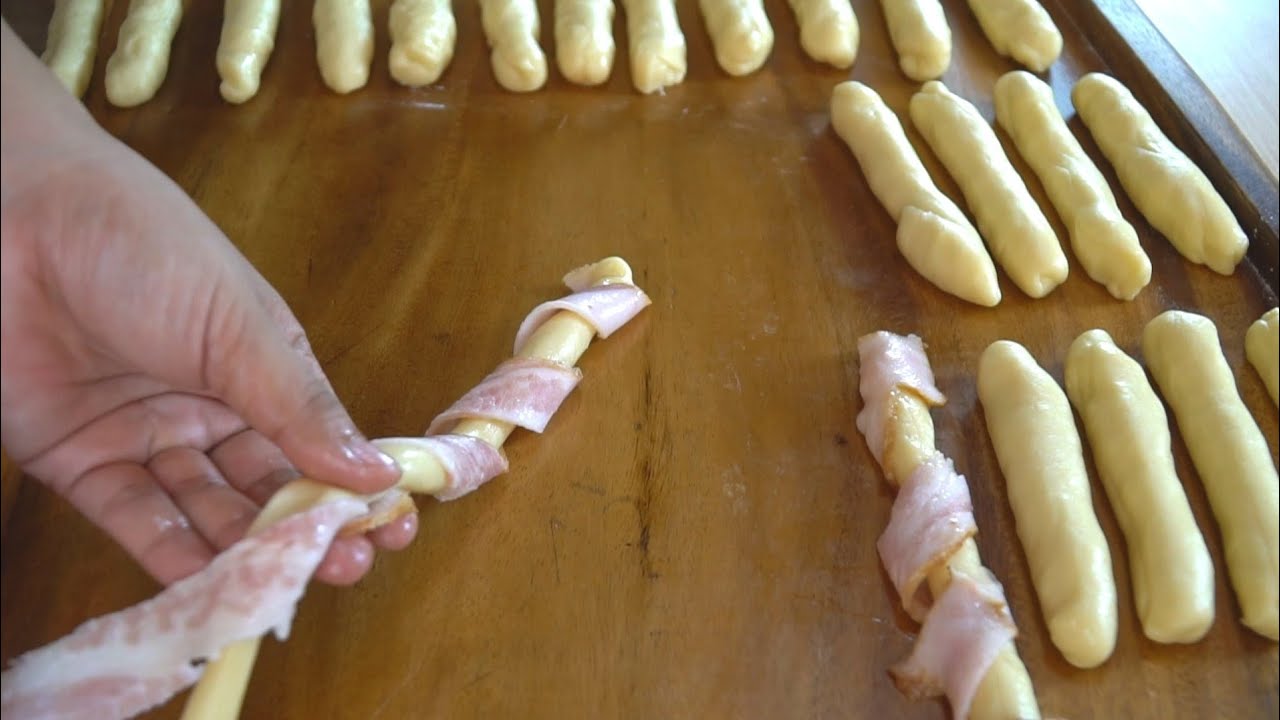 BREAD STICK RECIPE ALA PANDE MANILA - YouTube