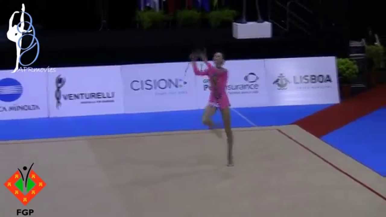 Anna Maximova - KAZ - Maças (Clubs) - Junior - Qualification - IT of ...