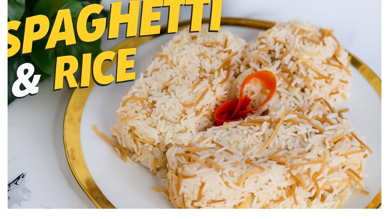 How to Make a Quick and Easy Broken Brown Spaghetti and Rice Combo ...