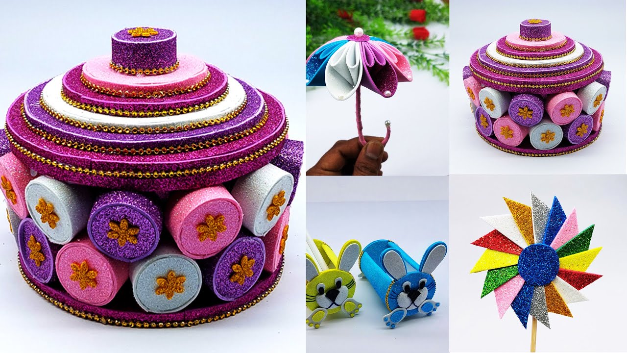 How to make beautiful home decoration things - How to make easy craft ...