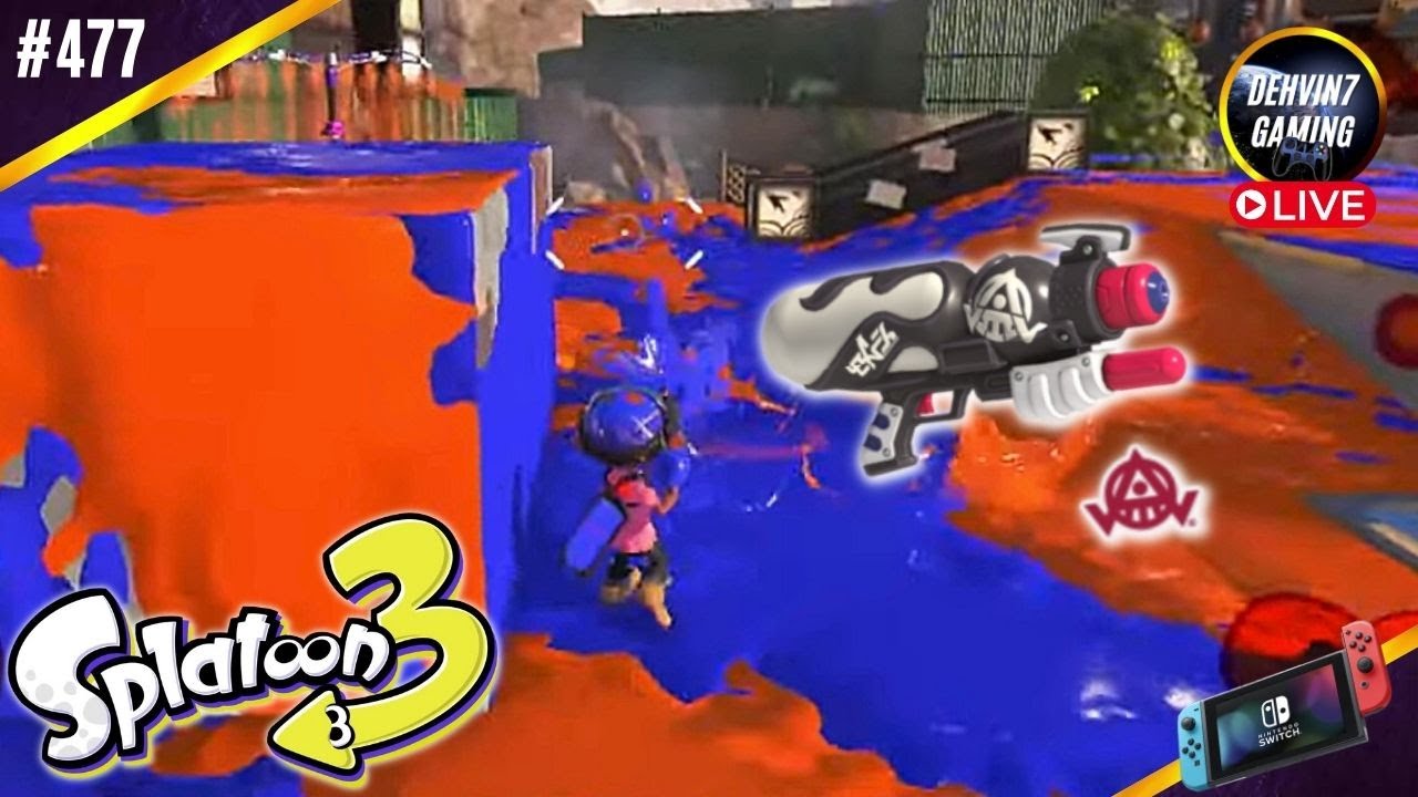 Taking Annaki Splattershot Nova into Battle with Viewers | Splatoon 3 ...