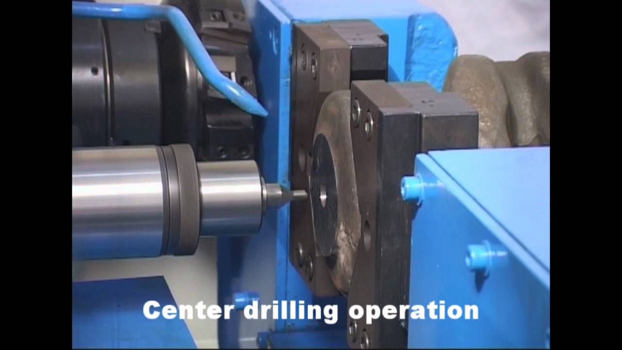 Alfa Engineers Pune - Facing & Centering Machine - YouTube