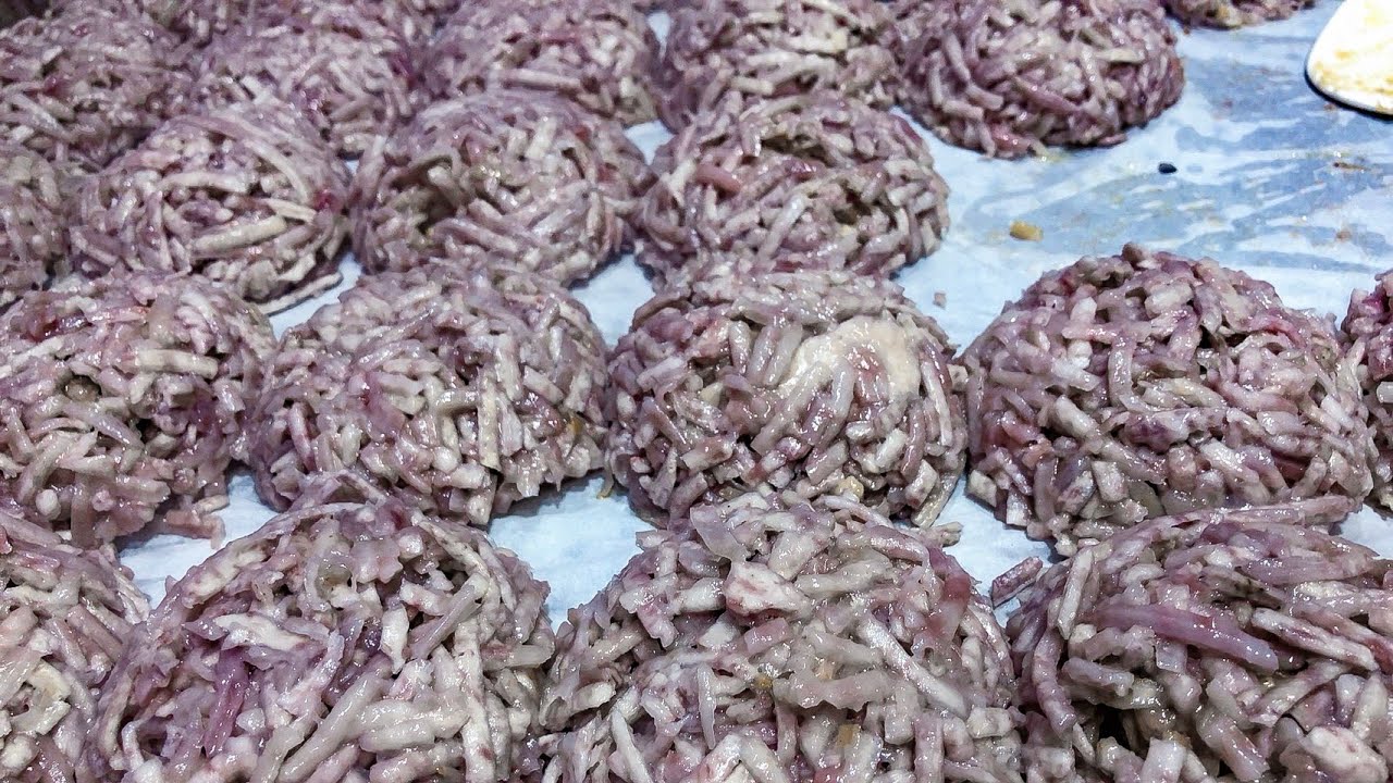 Taiwan Taro balls│Taiwanese Food│Chunghua cuisine│ - YouTube