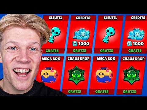IK HEB ALLES GRATIS GEKREGEN IN BRAWL STARS!