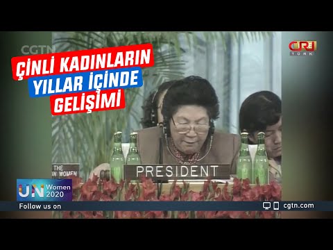 Çinli kadınların yıllar içinde gelişimi