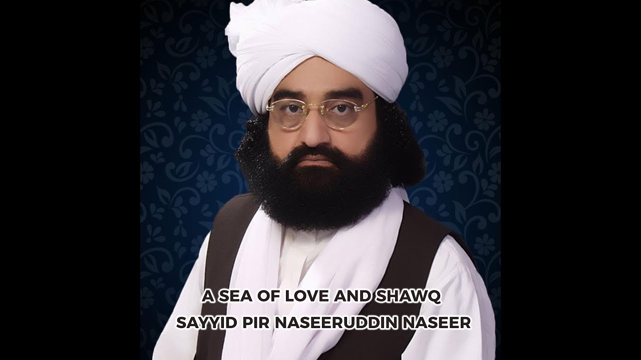[4K] A Sea of Love and Shawq - Sayyid Pir Naseeruddin Naseer - a talk ...