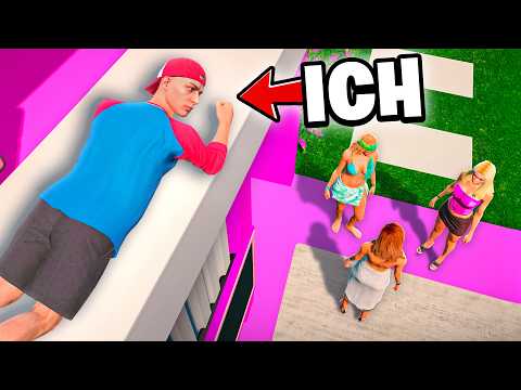 Ich SCHLEICHE mich auf NUR MÄDCHEN INSEL in GTA 5!