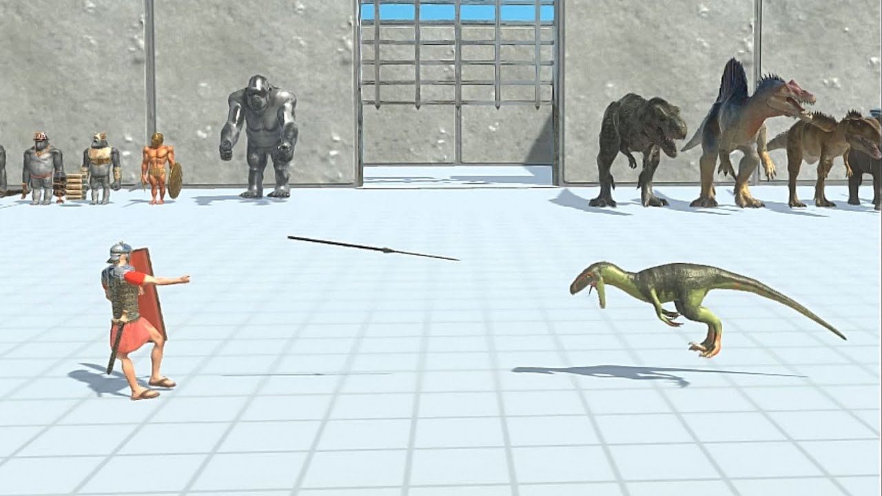 MUTANT PRIMATES & ANCIENT HUMANS VS CARNIVORE DINOSAURS & MAMMALS ...