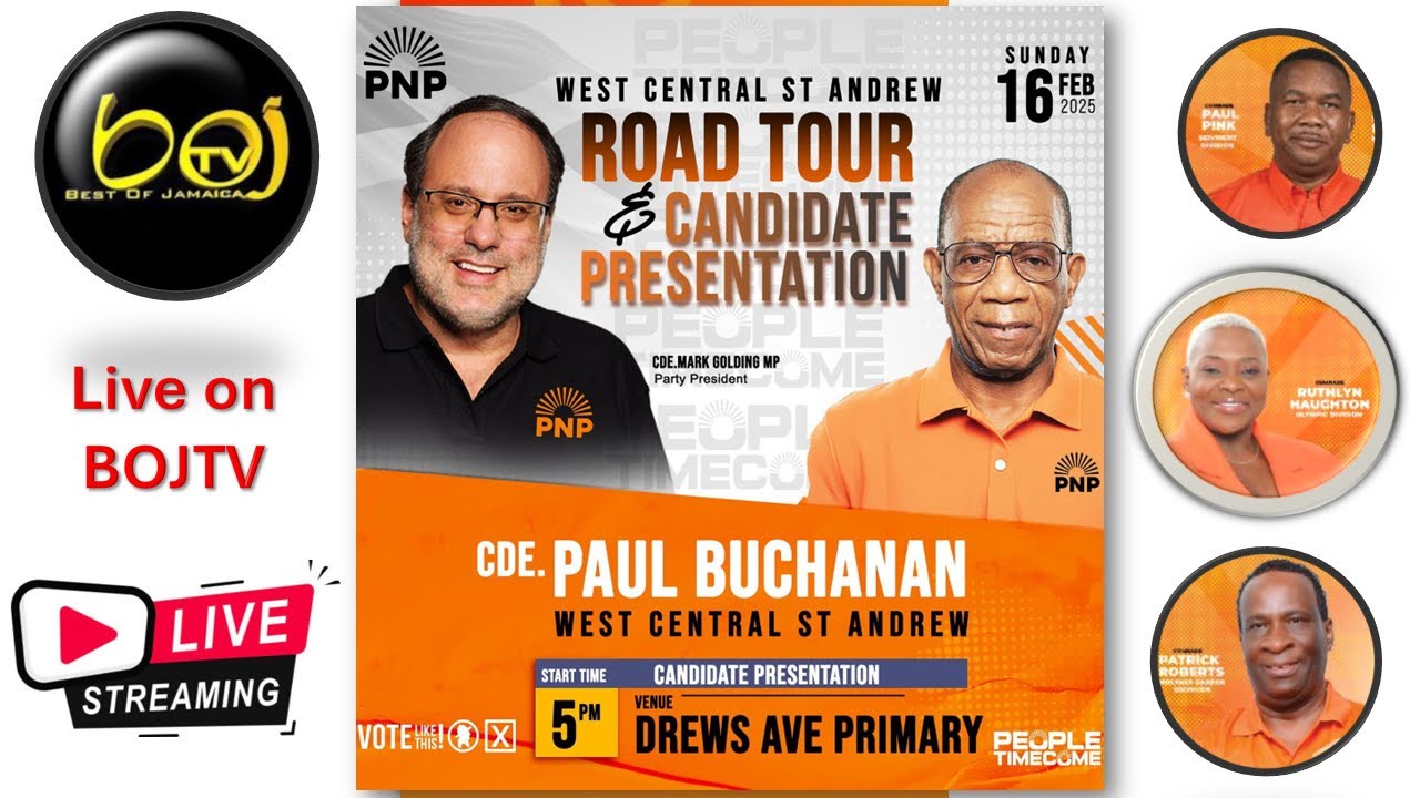PNP Candidate Presentation | West Central St Andrew | Paul Buchanan | Sunday February 16 2025 ...