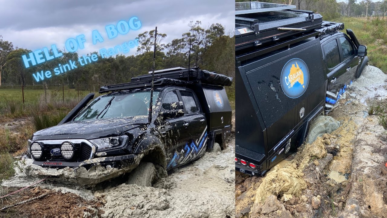 Bogged the Worst Bog Hole I have been stuck in - YouTube