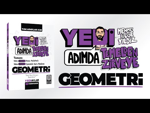 7 ADIMDA TEMELDEN ZİRVEYE GEOMETRİ KİTAP TANITIMI