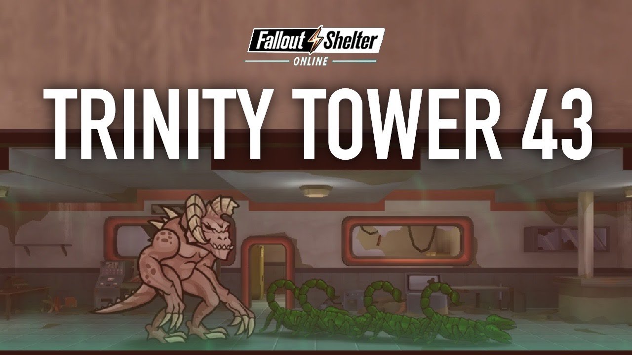 Fallout Shelter Online - Trinity Tower Level 43 - YouTube
