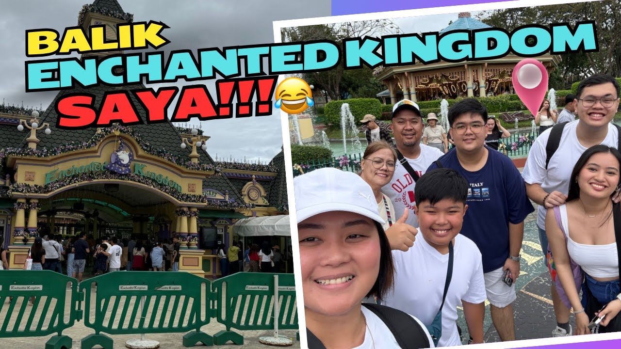 Enchanted Kingdom Adventure Part 1: Exploring the Entrance & Ticketing ...