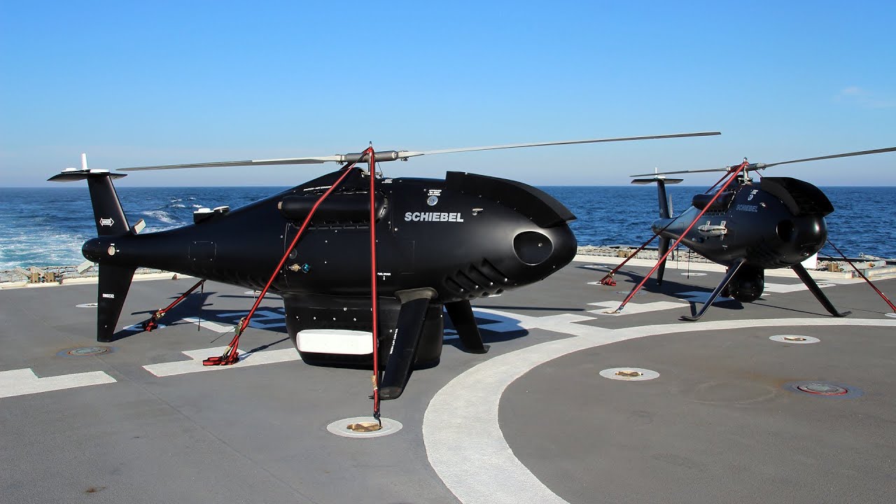 CAMCOPTER S-100 em testes na Marinha do Brasil - YouTube