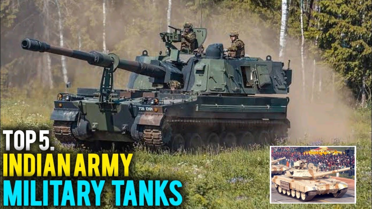 Top 6 Indian Army Strongest Military tanks - YouTube