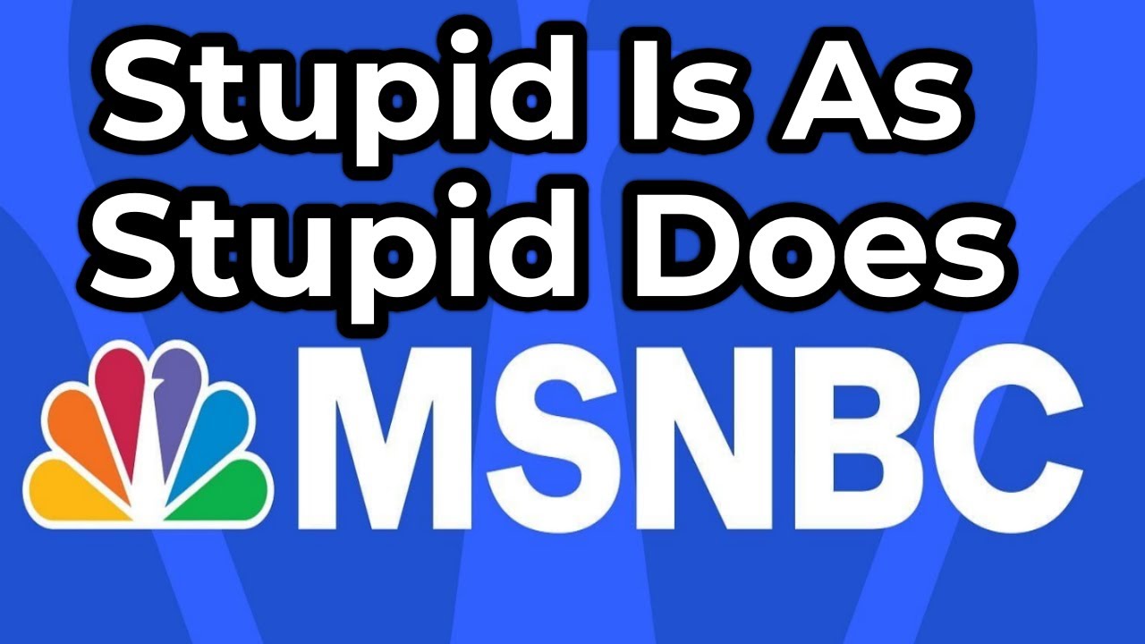 Stupid Is As Stupid Does--They Will Never Get It - YouTube