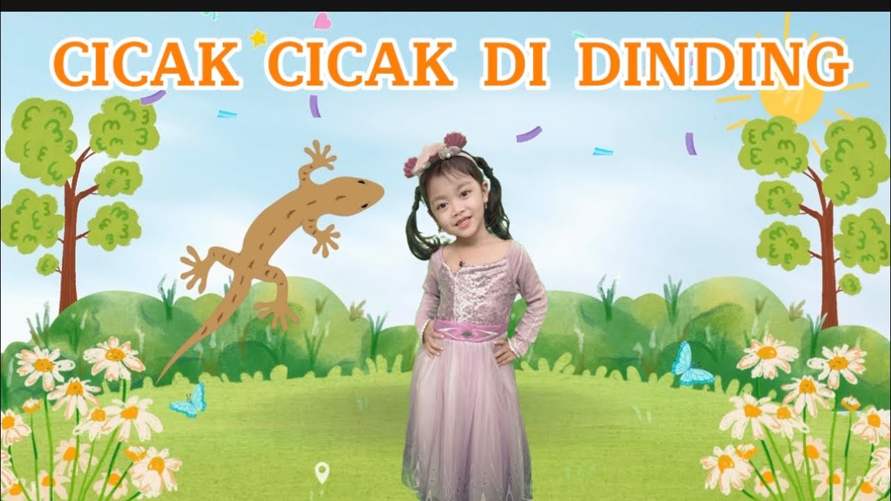 Cicak cicak di dinding || lagu anak Indonesia populer || Vocal By Aqilla - YouTube