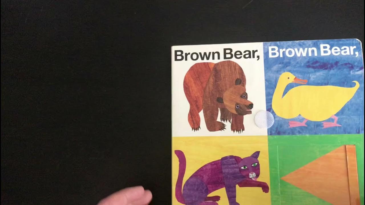 Brown Bear, Brown Bear Read Aloud with an adapted book - YouTube